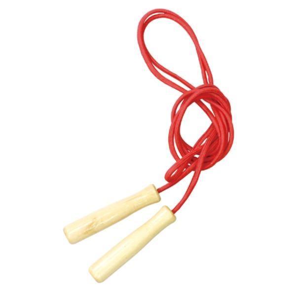 品番：4916 彩り木柄なわとび 赤商品仕様：●商品サイズ：全長：約2.3m、柄：直径12×113mm ●包装形態：OPP袋入 ●包装サイズ：110×140×30 ●重量：72g ●内容：本体×1 ●材質：木・ポリエステル ●本体色：赤在庫...