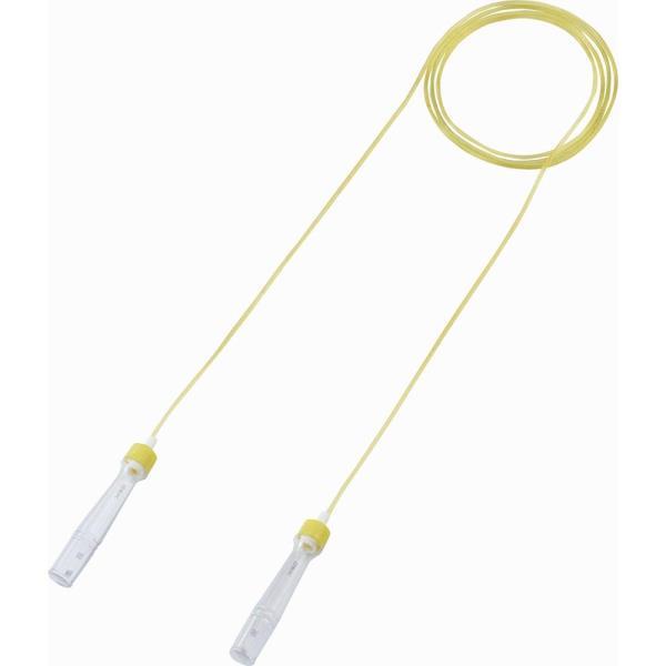 品番：D-7107 なわとびネームカード付(グリップ/クリア)商品仕様：●素材：グリップ/PVC、ロープ/PVC ●サイズ：グリップ/20.9mm、長さ/12cm、全長/260cm、ロープ/3.5mm ●ロープ調整可能 ●グリップ/クリア在...