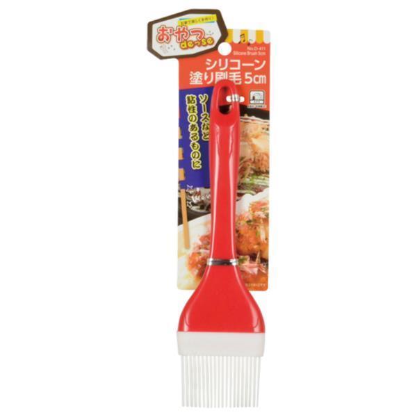 品番：D-0411 おやつDEっSE シリコーン塗り刷毛5cm商品仕様：●製品サイズ(約)：全長215×幅55×高さ15mm ●重量(約)：48g ●材質：柄：ポリプロピレン、刷毛：シリコーンゴム在庫に関して：この商品は、【お取り寄せ】とな...