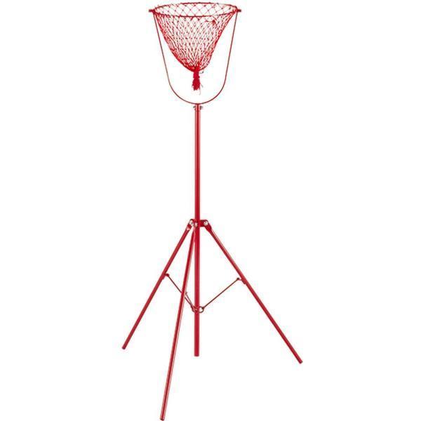品番：EKA399-100 カラー玉入れカゴ三脚式 アカ商品仕様：●材質：スチール、ネット/ナイロン ●サイズ：長さ110×幅110×高さ180〜300cm、リング直径43cm ●重量：7kg/台 ●粉体塗装送料に関して：この商品は、メーカ...