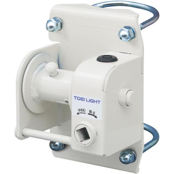 品番：B-2983 ネット巻(凹型)商品仕様：●素材：スチール ●重量：3kg ●用途：バレー・テニス支柱76mm用 ●仕様：ウォームギヤ式(逆転防止機構)、粉体塗装仕上、ハンドル(B2983H)付送料に関して：この商品は、メーカー指定の大...