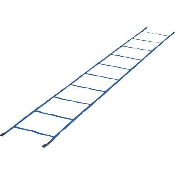 品番：G-1871 スピードラダー4m固定式商品仕様：●素材：ナイロン ●サイズ：長さ4m×ナイロンベルト10本付(40cm間隔) ●重量：210g ●仕様：ベルト間隔/固定式(40cm)、幅50cm、連結用バックル付※収納ケースは付属しま...