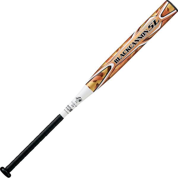 品番：BCT53214-8200 ソフトボール 3号 FRP製 カーボン製 バット ブラックキャノン-5L 84cm ゴールド商品仕様：●素材：FRP (カーボン) ●サイズ：直径57mm×84cm ●重量：670g平均 ●仕様：打撃部五重...