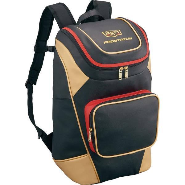 品番：BAP420A-1964 プロステイタス デイパック 40L ブラック/レッド商品仕様：●素材：合成皮革 (PVC)、底部・ショルダー部/1680Dナイロン ●サイズ：長さ32×高さ54×巾22cm ●容量：約40L (本体/約38L...