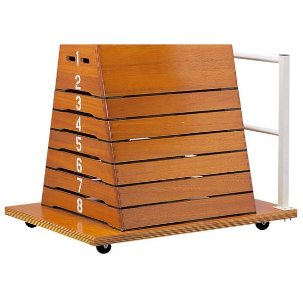 品番：S-4190 跳箱用運搬台車 HT 型商品仕様：●幅90cm×長さ120cm ●重量：12kg ●65mmキャスター付 ●ラワン合板送料に関して：この商品は、メーカー指定の大型扱い商品となります。通常送料（ご注文時の送料）とは異なりま...