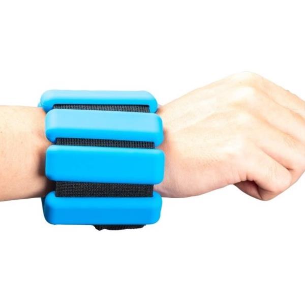 品番：ETA045 リストウェイト商品仕様：●サイズ：長さ27cm×幅7.3cm×厚さ1.7cm ●重量：480g/本体 ●材質：錘:スチールPVCコーティング ●錘：8個付(1個60g・長さ7.3cm×幅1.2cm) ●面ファスナー付ゴム...