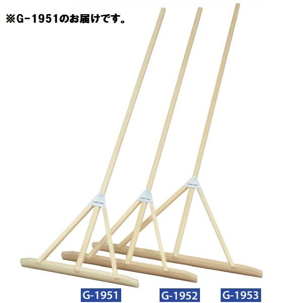 品番：G-1951 ヒノキレーキ60商品仕様：●柄長さ：170cm、板高さ：8.5cm、幅：60cm、重さ：1.4kg送料に関して：この商品は、メーカー指定の大型扱い商品となります。通常送料（ご注文時の送料）とは異なります。在庫に関して：こ...