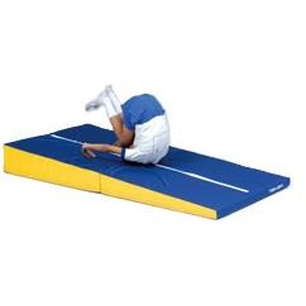 ●ロングスロープで楽々前後転、ソフトでへたりにくい二つ折りスロープマット。●センターラインとスロープで前転・後転運動の初歩段階の回転がスムーズにできる補助マット品番：T-1673 スロープマット20F商品仕様：●幅90×長さ180×高さ5/...