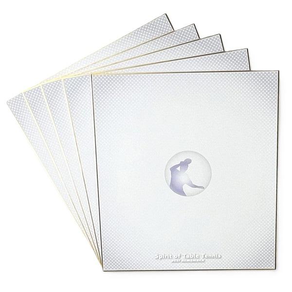 ●卒団、卒部、チームの思い出の色紙に。●セット内容:同柄色紙5枚。※サインは油性ペンでお願いします。水性ペンと毛筆は使用しないでください。※こちらのセットにはストレータープロテクトは付属しませんのであらかじめご了承下さい。品番：FD14-3...