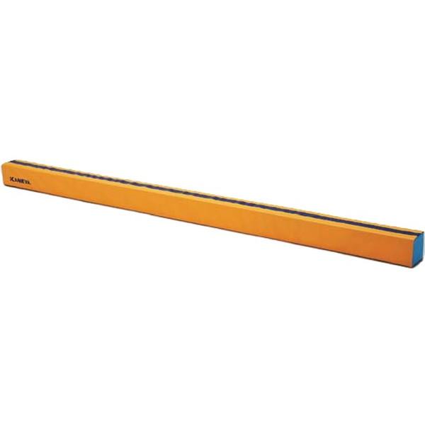 ●底部すべり止め付●上部指導カラー品番：K-212 ソフト平均台3mN商品仕様：●材質：外被/ナイロンターポリン、中身/ポリエチレン＋発泡体●サイズ：幅15cm×長300cm×高15cm検索ワード：平均台 ソフト 柔らかい バランス 体操 ...