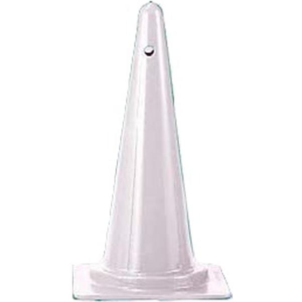 ●カラーポストソフト70のロープ穴付です。品番：K-2312-WT カラーポストソフト70H 白商品仕様：●材質：軟質ポリエチレン●サイズ：高70cm×底38cm角●ロープ穴付●穴径：約20mm検索ワード：三角コーン カラーコーン 運動会 ...