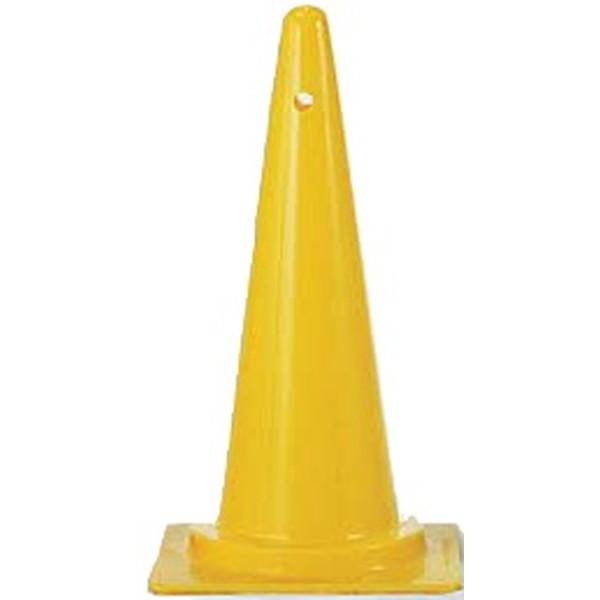 ●カラーポストソフト70のロープ穴付です。品番：K-2312-YL カラーポストソフト70H 黄商品仕様：●材質：軟質ポリエチレン●サイズ：高70cm×底38cm角●ロープ穴付●穴径：約20mm検索ワード：三角コーン カラーコーン 運動会 ...