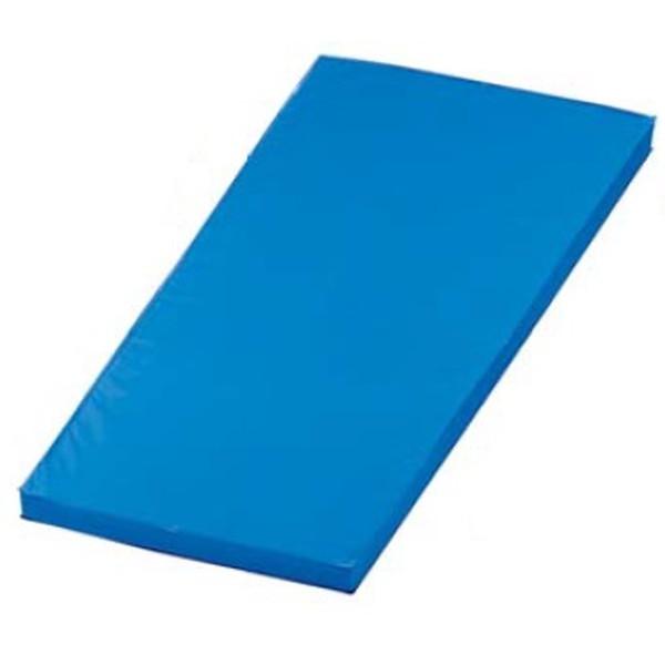 ●裏面すべり止め付き品番：K-4723-BL ミニカラーマット50 青商品仕様：●材質：外被/ナイロン、中身/合成スポンジ●サイズ：幅50cm×長100cm×厚5cm検索ワード：マット 体操マット 運動マット 体育用品 スポーツ用品 学校用...