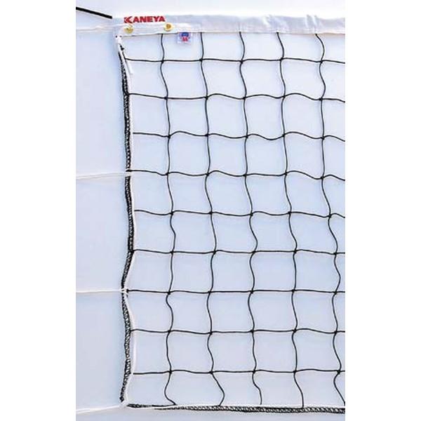 ●6人制バレーネット●日本バレーボール協会公認品品番：K-5135 バレーネット60DYT商品仕様：●検定：AA級●材質：ポリエチレン●太さ：440T/60本●結節：有結●上部ケーブル：イザナス●白帯：ターポリン●サイズ：幅1m×長9.5m...