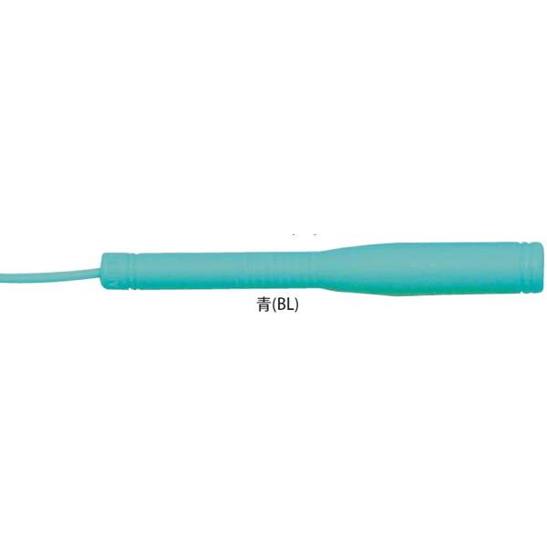 ●長さ調節金具入り品番：SJ-3000-BL スーパージャンプ 青商品仕様：●材質：グリップ/樹脂、ロープ/PVC●サイズ：ロープ径4.5mm直径×全長3m×グリップ長19.5cm検索ワード：縄飛び なわとび 体育祭 運動会 レクレーション...