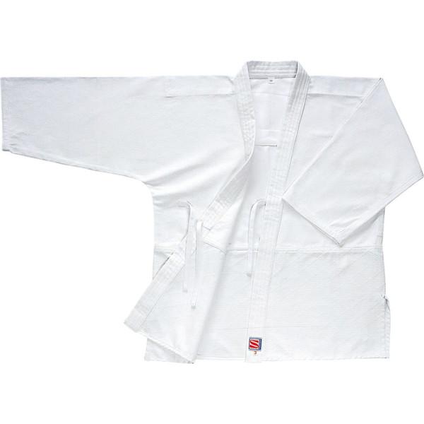 ●晒刺子織仕様の合気道衣。品番：ANC3 合気道 晒刺子織  3号商品仕様：●晒刺子織仕様の合気道衣。検索ワード：晒 合気道 格闘技 KUSAKURA 九櫻九櫻