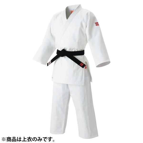 ●全柔連新規格基準、IJF公認モデル。●国内及び国際大会選手用。●全柔連主催大会における柔道衣(及び帯)ガイダンスの全ての項目を満たしております。●上衣のみの販売になります。●二重織刺子生地引張り強度は縦横共2700N以上。●サンフォライズ...