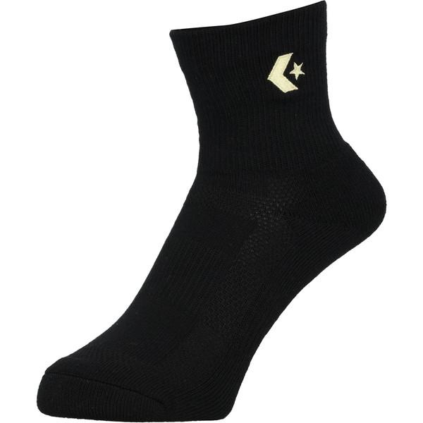 ●3本のパイルループを4本にした事により、通常のパイルソックスよりも厚みが増して、履き心地UPなうえにへたりにくい。品番：CB151052-1951 ニューミドルクッションソックス ブラック×パステルイエロー商品仕様：●素材：ポリエステル・...