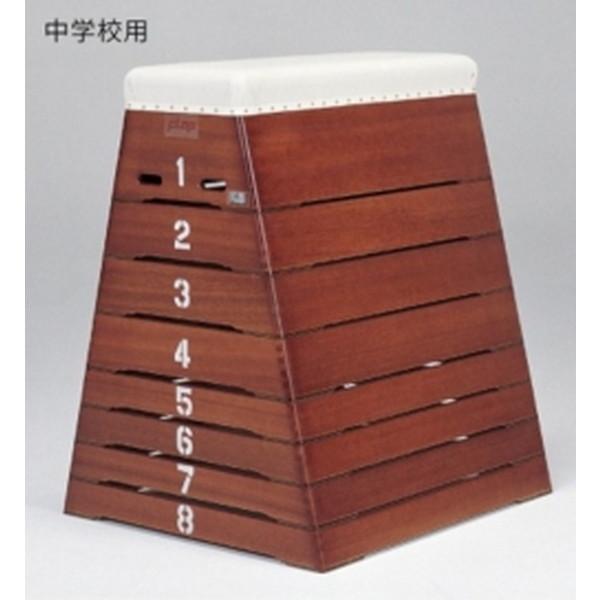 ●商品サイズ：高120×長100×上幅40-下幅90cm●良質ラワン材（防腐・防虫処理）・コーナーロッキング・各段スベリ止ゴム付き・各段中間補強材付き品番：F2102 とび箱 中型８段商品仕様：●商品サイズ：高120×長100×上幅40-下...