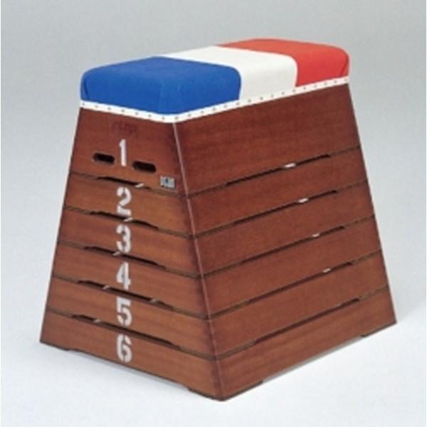 ●商品サイズ：高80×長80×上幅35-下幅70cm●良質ラワン材（防腐・防虫処理）・コーナーロッキング・各段スベリ止ゴム付き・各段中間補強材付き品番：F2022 とび箱 指導用小６段商品仕様：●商品サイズ：高80×長80×上幅35-下幅7...