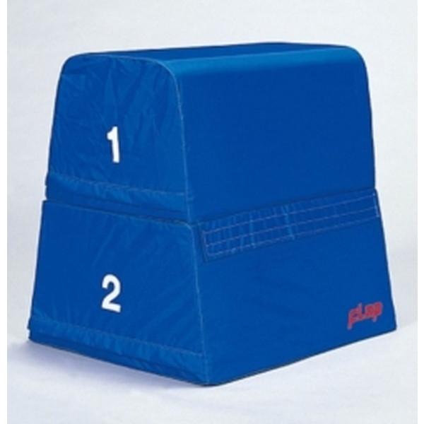 ●商品サイズ：高60×長60×上幅30-下幅50cm●重量：約16kg●材質：外被=ナイロン  芯材=特殊合成スポンジ●各段裏面すべり止めゴム付き品番：F2119 ソフト跳箱　２段式商品仕様：●商品サイズ：高60×長60×上幅30-下幅50...