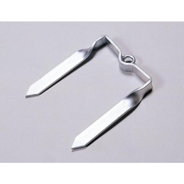 ●テニス用埋込金具です。品番：F5458 テニス用 センター用埋込金具商品仕様：●商品サイズ：（15×21.5）cm●材質：スチール製（メッキ仕上）検索ワード：金具 埋め込み センター用 テニス 埋込金具 球技 仲條