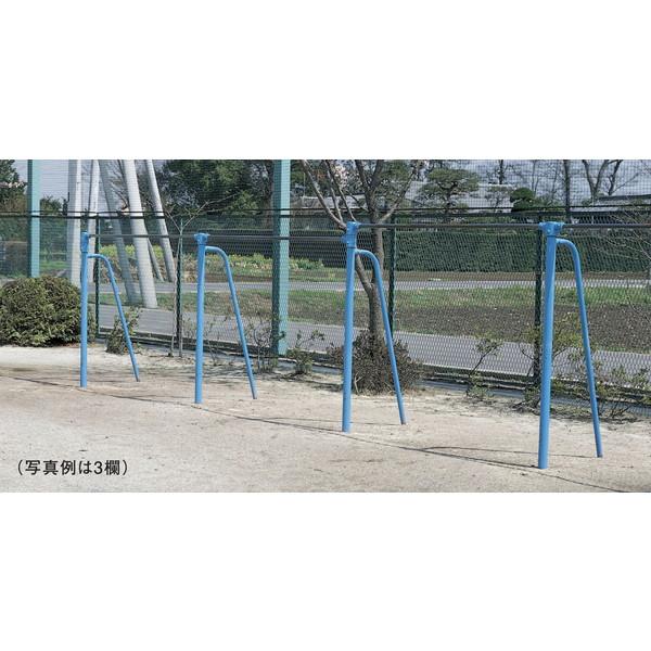 ●※高さは1.4ｍ〜1.7ｍの間で製作しておりますので、高さを0.1ｍ単位でご指定ください。品番：A-28 中鉄棒 直径60 控付 初欄商品仕様：●主材／直径60 メッキシャフト直径28 控パイプ直径38●寸法／芯々1.8m、高さ1.4m〜...