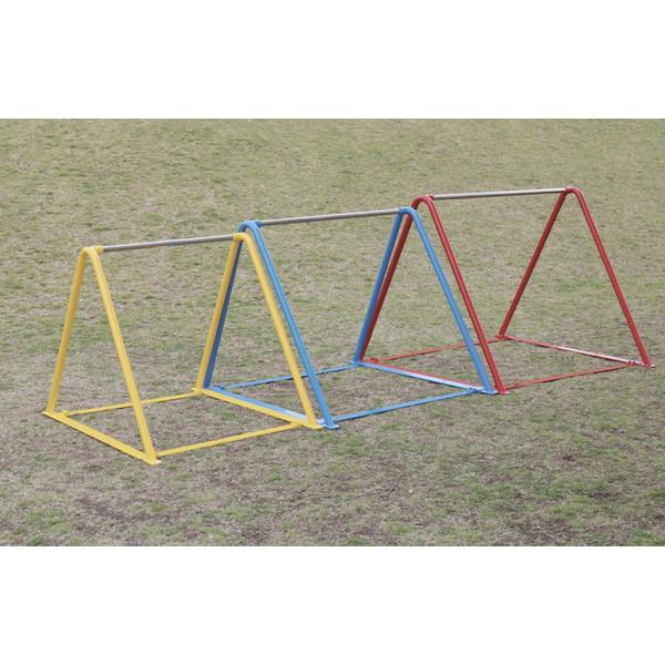 ●工事不要で移動が簡単です。●収納もコンパクトになり場所を取りません。品番：A-52 据置式一人用鉄棒 大中小セット商品仕様：●寸法／（大）幅110cm×奥行105cm×高さ90cm、（中）幅94cm×奥行89cm×高さ85cm、（小）幅7...