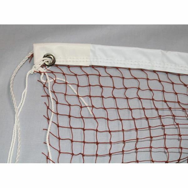 ●寸法／602cm×76cm●材質／ポリエチレン●太さ／440ｄT/9本●網目／19mm●国産品番：J-423 バドミントンネット 正式商品仕様：●寸法／602cm×76cm●材質／ポリエチレン●太さ／440ｄT/9本●網目／19mm●国産...