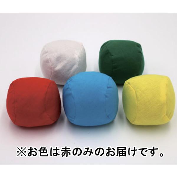 ●玉入れ用の玉です。品番：A-2542R 紅白・カラー玉 赤商品仕様：●数量／1個●材質／外被：綿、中身：おがくず●寸法／直径約7cm●重さ／約35〜50g検索ワード：玉入れ 玉 赤 運動会 アカバネ