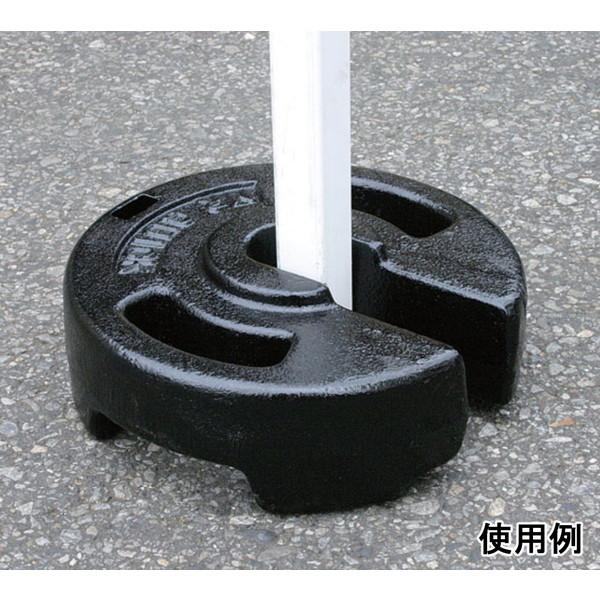 ●重ね置き可能です。●エッジ部分に丸みをつけているので、置く際や持ち上げる際に指が挟まれにくい!品番：A-960 スチールウェイト 20kg商品仕様：●数量／1個●寸法／径251mm×高さ78mm検索ワード：ウェイト 重り スチール テント...