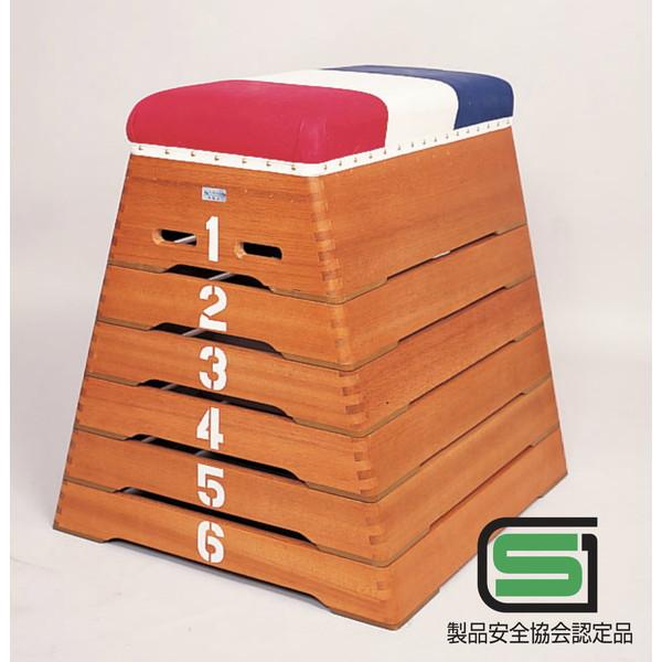 ●しっかりした造りの跳び箱には、安全性に向けてのアカバネの姿勢と特徴があります。品番：T-306 跳箱小型6段商品仕様：●寸法／長さ80cm×高さ80cm×幅70cm●重さ／33kg●材質／ラワン材●帆布3色カラー SG規格 全段ゴム付検索...