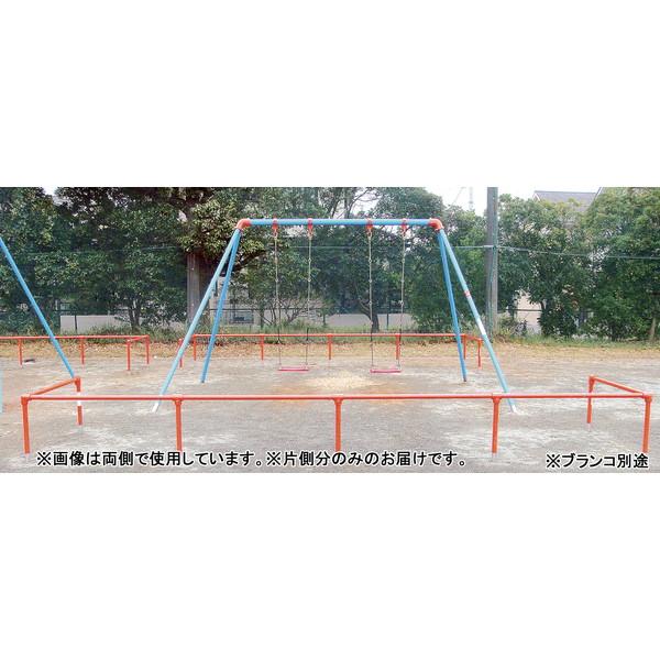 ●数量／片側●寸法／全長5.5m×全幅1.3m●足7本（片側の場合）●無鉛塗装装●本製品は、「遊具の安全に関する規準」JPFA-SP-S:2024に準拠しています。●本製品の鋼材、鋼管は亜鉛メッキ材使用。●※別途基礎工事が必要となる場合がご...