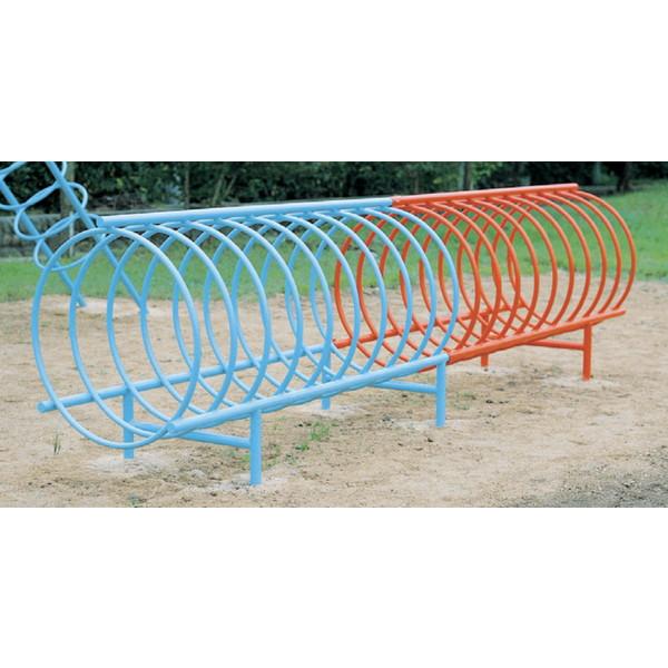 ●主材／直径42●寸法／長さ4m×径0.8m●無鉛塗装●本製品は、「遊具の安全に関する規準」JPFA-SP-S:2024に準拠しています。●本製品の鋼材、鋼管は亜鉛メッキ材使用。●※別途基礎工事が必要となる場合がございます。品番：D-15 ...