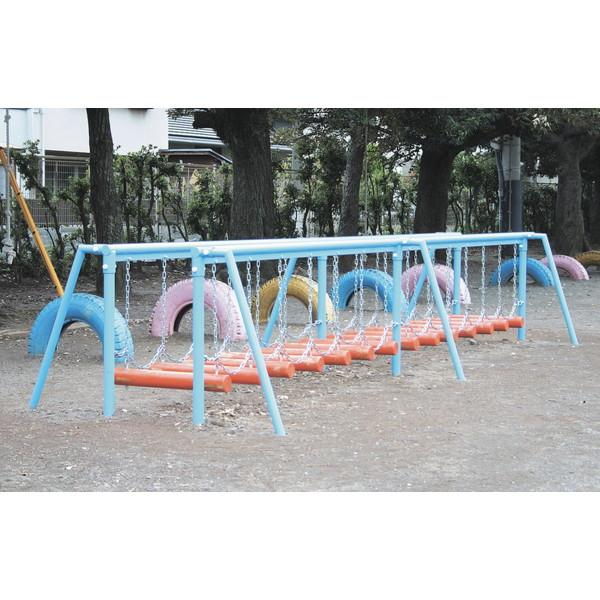 ●主材／GP50A（直径60.5）●寸法／全長5.5m×全高0.9m●無鉛塗装●本製品は、「遊具の安全に関する規準」JPFA-SP-S:2024に準拠しています。●本製品の鋼材、鋼管は亜鉛メッキ材使用。●※別途基礎工事が必要となる場合がござ...