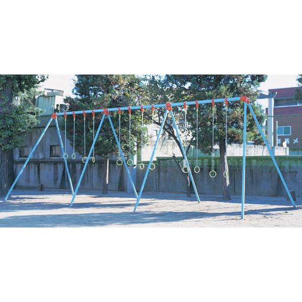 ●主材／90mm×60mm●寸法／全長7.1m×全高3m×奥行3.15m●無鉛塗装●本製品は、「遊具の安全に関する規準」JPFA-SP-S:2024に準拠しています。●本製品の鋼材、鋼管は亜鉛メッキ材使用。●※別途基礎工事が必要となる場合が...