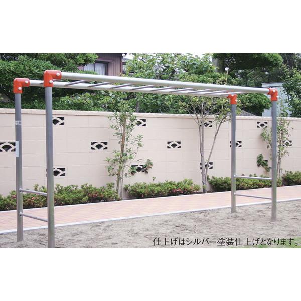 ●主材／直径60●寸法／全長2.7m×全幅0.7m×全高1.6m●ステンレス●仕上げはシルバー塗装仕上げとなります。●本製品は、「遊具の安全に関する規準」JPFA-SP-S:2024に準拠しています。●本製品の鋼材、鋼管は亜鉛メッキ材使用。...