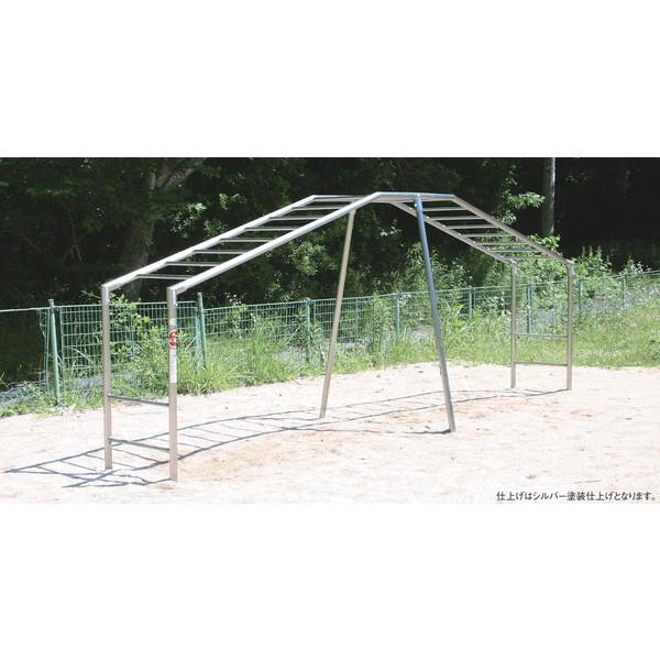 ●数量／1基●主材／直径48ステンレス●寸法／全長5m×全幅0.6m×全高1.8m●ステンレス●仕上げはシルバー塗装仕上げとなります。●本製品は、「遊具の安全に関する規準」JPFA-SP-S:2024に準拠しています。●本製品の鋼材、鋼管は...