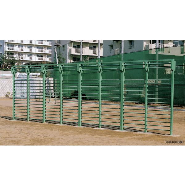 ●主材／全鉄製 100×50角パイプ●寸法／全幅0.95m×全高2.45m●無鉛塗装●本製品は、「遊具の安全に関する規準」JPFA-SP-S:2024に準拠しています。●本製品の鋼材、鋼管は亜鉛メッキ材使用。●※別途基礎工事が必要となる場合...