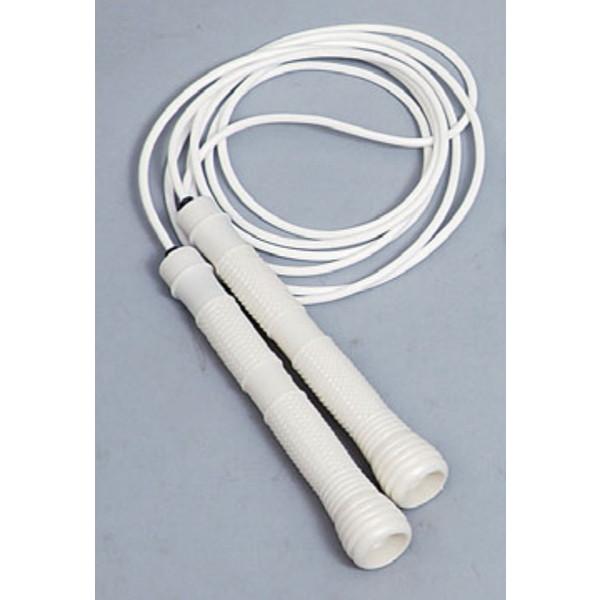 ●一番の特徴は縄の中に芯として紐が入っており、切れないということです。●冬季に普通のビニール縄はある程度跳ぶと切れてしまいます。●外側が切れても中芯が切れないので続けて使用できる丈夫さがあります。●柄の部分が軽いため操作しやすい。品番：G-...