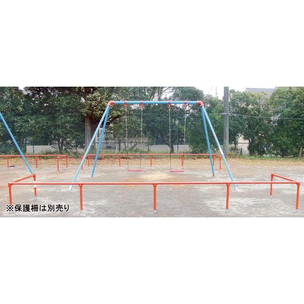 ●主材／直径90×直径60●寸法／全長4.4m×全高2.5m×奥行2.65m、椅子の長さ1.95m●無鉛塗装●本製品は、「遊具の安全に関する規準」JPFA-SP-S：2024に準拠しています。●本製品の鋼材、鋼管は亜鉛メッキ材使用。●※別途...