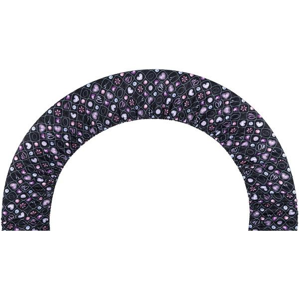 ●フープが3本入ります。品番：AC-68-B フープカバー ブラック商品仕様：●素材：ポリエステル●商品サイズ：70~90cm用検索ワード：ケース フープ カバー 収納 持ち運び 体操 新体操 部活 クラブ ササキ