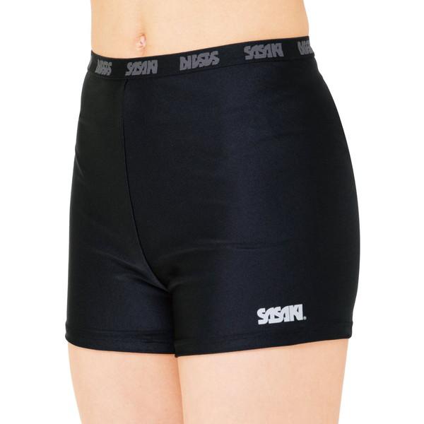 ●ゴム部分をリニューアルし、より快適なフィット感になりました。品番：SG-1341HL-B 1.5分丈スパッツ ブラック商品仕様：●素材：T(EX)送料に関して：【メール便発送送料無料】検索ワード：スパッツ タイツ 1.5分丈 女性 レディ...