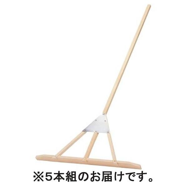 ●軽量で扱い易いひのき材を使用した、幅90cmのグラウンドレーキです。●柄とレーキ部をより強度の高い補強板で補強し、耐久性・耐水性・防腐性に優れています。●5本組で送料を含めてお得なセット価格でお買い求めいただけます。品番：EKU412 グ...