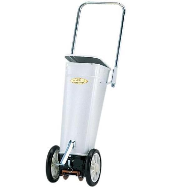 メーカー品番：D-17　　商品仕様：●ライン幅：7.6ｃｍ ●容量：9L ●底部開閉式 ●粉止機能付 ●柄の高さ：97ｃｍ ●日本製