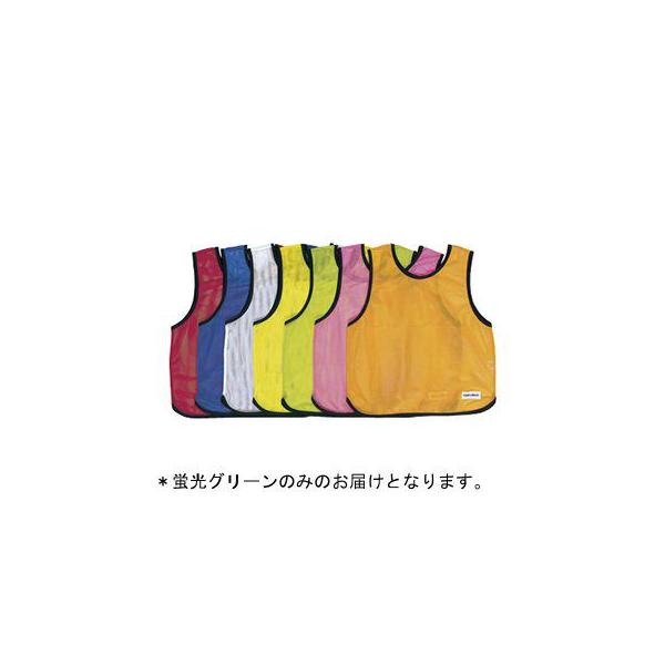 メーカー品番：B-3595G　　商品仕様：●カラー：蛍光グリーン ●枚 ●ジュニア用 ●無地 ●縦52×横45cm ●重さ45g/枚 ●ポリエステルメッシュ