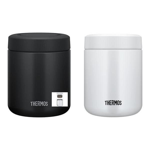 カラー：ブラック　ホワイトグレー　JAN　4562344385633　4562344385626商品情報熱いものから冷たいものまで、いろいろ持ち運べるスープジャー口当たりが優しい丸口の飲み口ステンレス製魔法びんと同じ高い保温・保冷力オフィス...