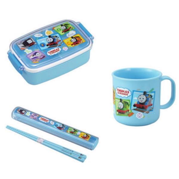 ★きかんしゃトーマス 　ランチボックス　箸箱セット　プラカップ　★きかんしゃトーマス 弁当箱 500ml PL-1R ★容量 500ml★機関車トーマスの子供食器★食洗機使用可能★フタを外して電子レンジ使用OKです★サイズ(約)/16.9×...