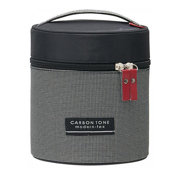 スケーター　 タテ型真空ステンレス保温ランチボツクス 適応サイズ　約140ｘ157ｍｍ　 カーボントーン　STLBT8 専用バッグ　 保温バッグ ポーチ 保温ケース ※適合品番以外の製品には使用しないでください。スケーターの縦型真空ステンレ...