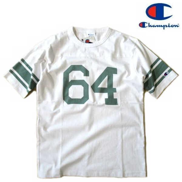 アスレチックウェアーの王様・・・と言えばご存じ『Champion/チャンピオン』「SHORT SLEEVE FOOTBALL T-SHIRT」をご紹介！フットボールTシャツといえば袖のラインと胸上の切り替えが特徴的。真ん中にはシンプルにナン...